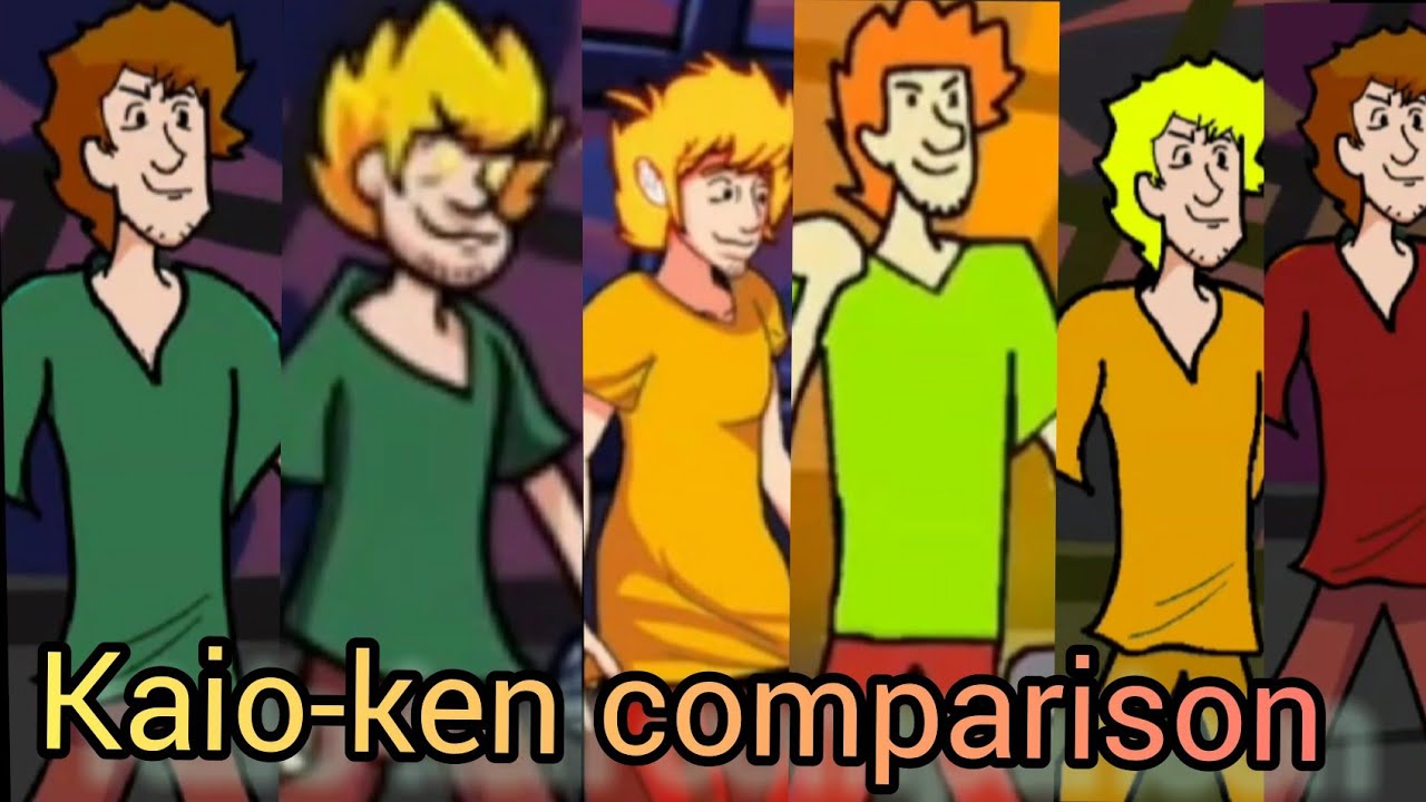 Kaio-ken (FNF) Versions at the same time/ Versiones de Kaio-Ken (FNF ...