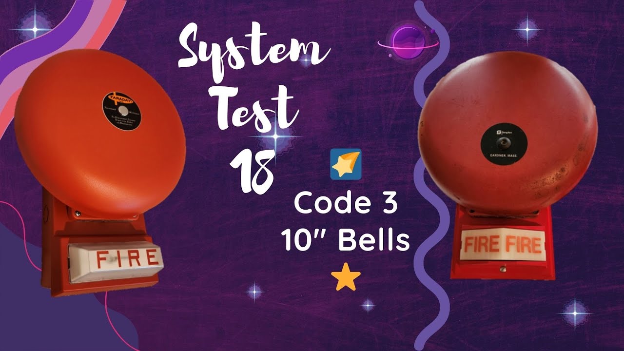 System Test 18 - Code 3 10-Inch Bells! 🤩 - YouTube