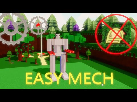 NO SCALE CURVED Mech! (EASY FOR BEGINNERS!) Tutorial Build a boat ...