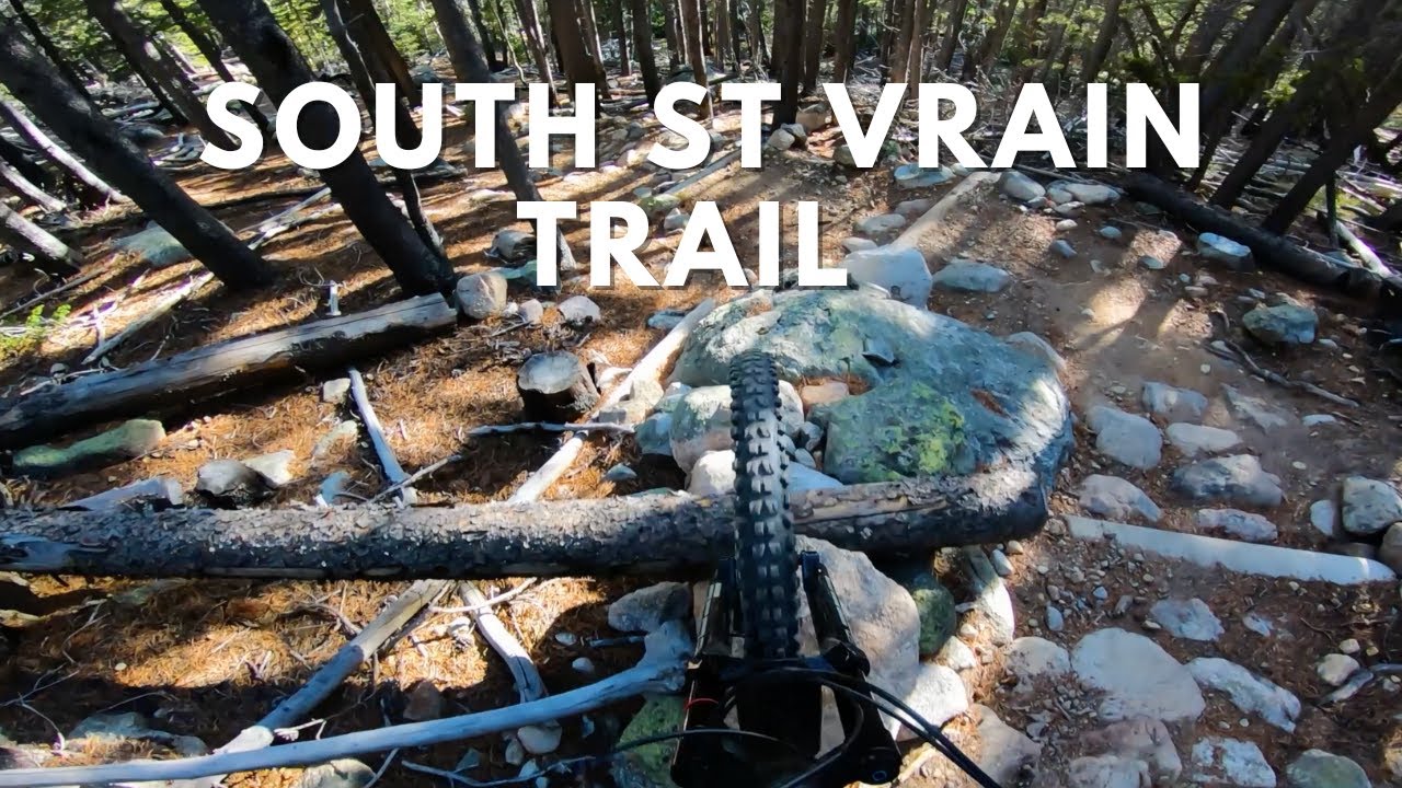 South St Vrain Trail - Mtn Bike - YouTube