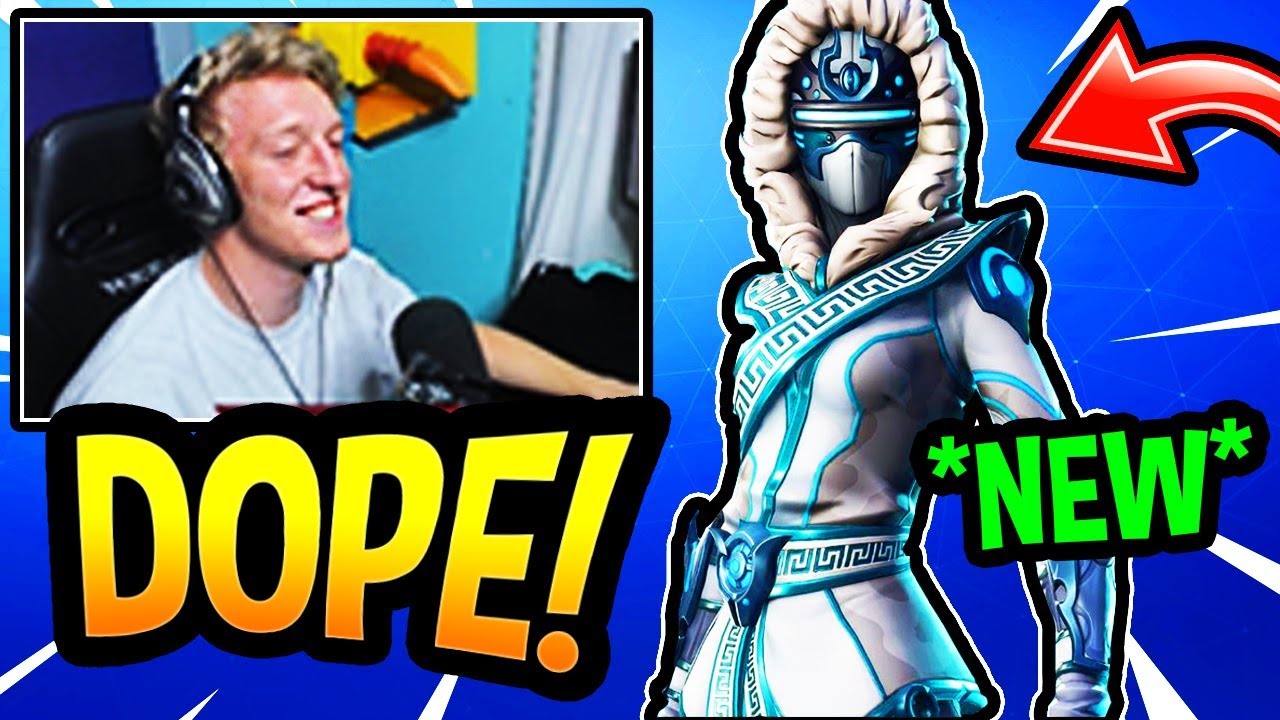 TFUE & STREAMERS REACT to *NEW* SNOWSTRIKE SKIN AND FROZEN BUNDLE ...