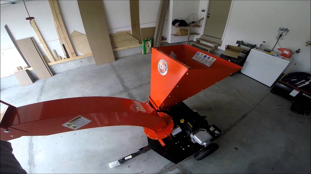 Lets Try This - Setting Up Dr. Power Wood Chipper - YouTube