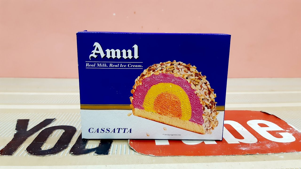 Amul Cassatta Icecream Unboxing & Review अमूल कसाटा आइसक्रीम #amul # ...