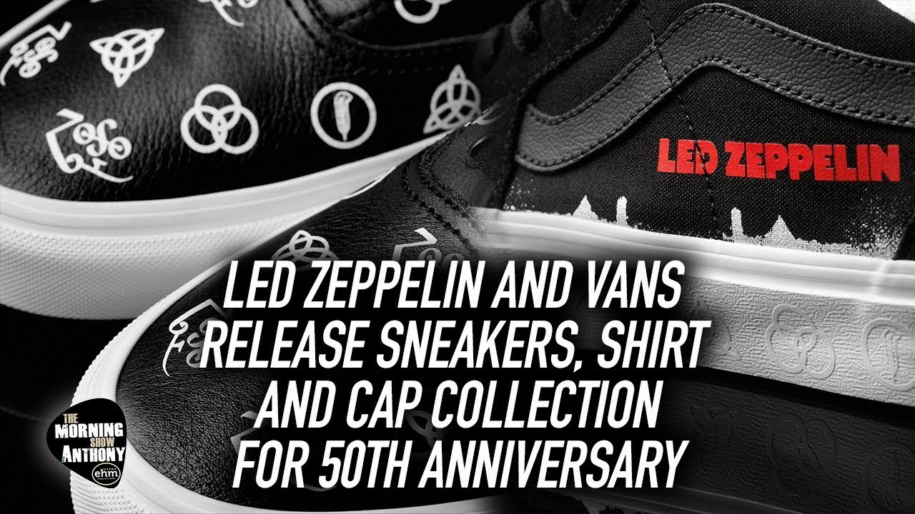 Led Zeppelin and Vans Release Sneakers, Shirt and Cap Collection - YouTube