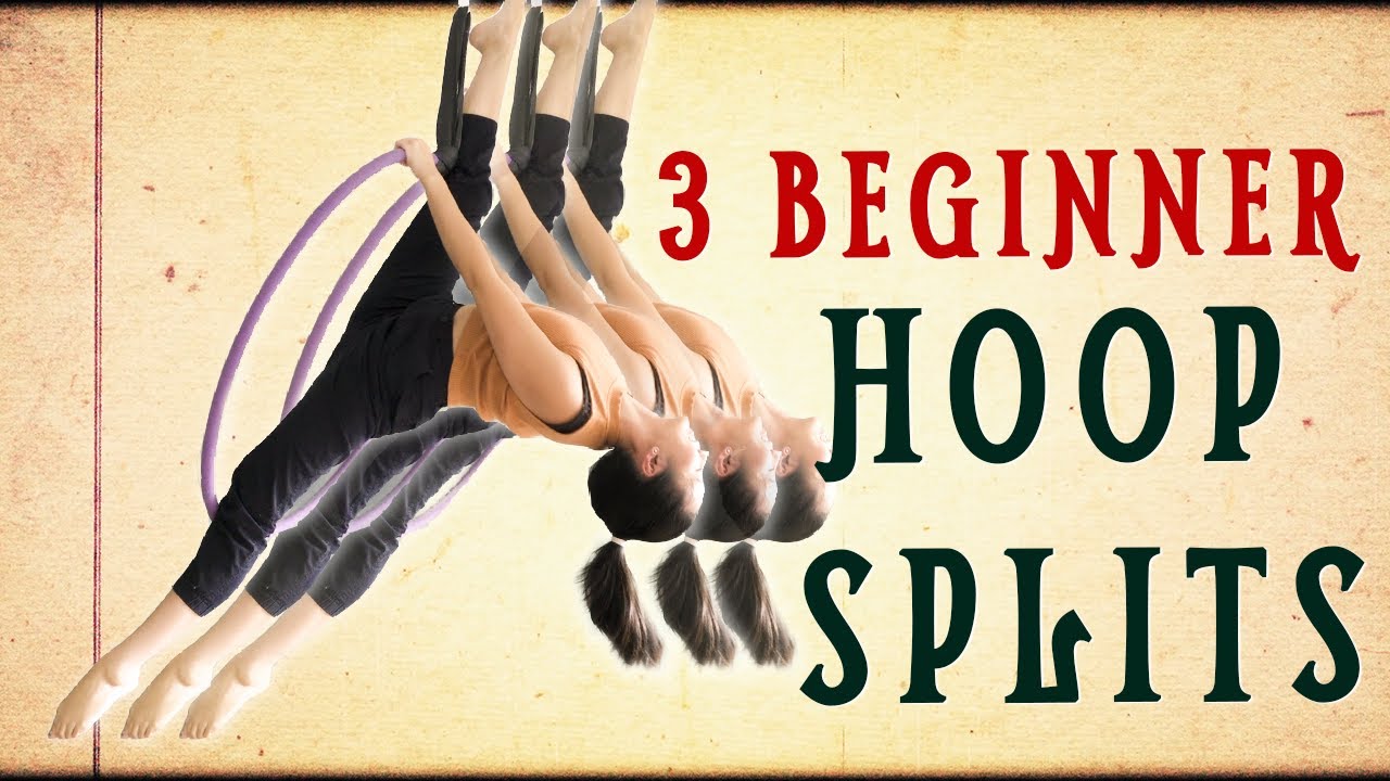 Beginner Aerial Hoop How-To Ep.2 - HOOP SPLITS CHALLENGE - YouTube
