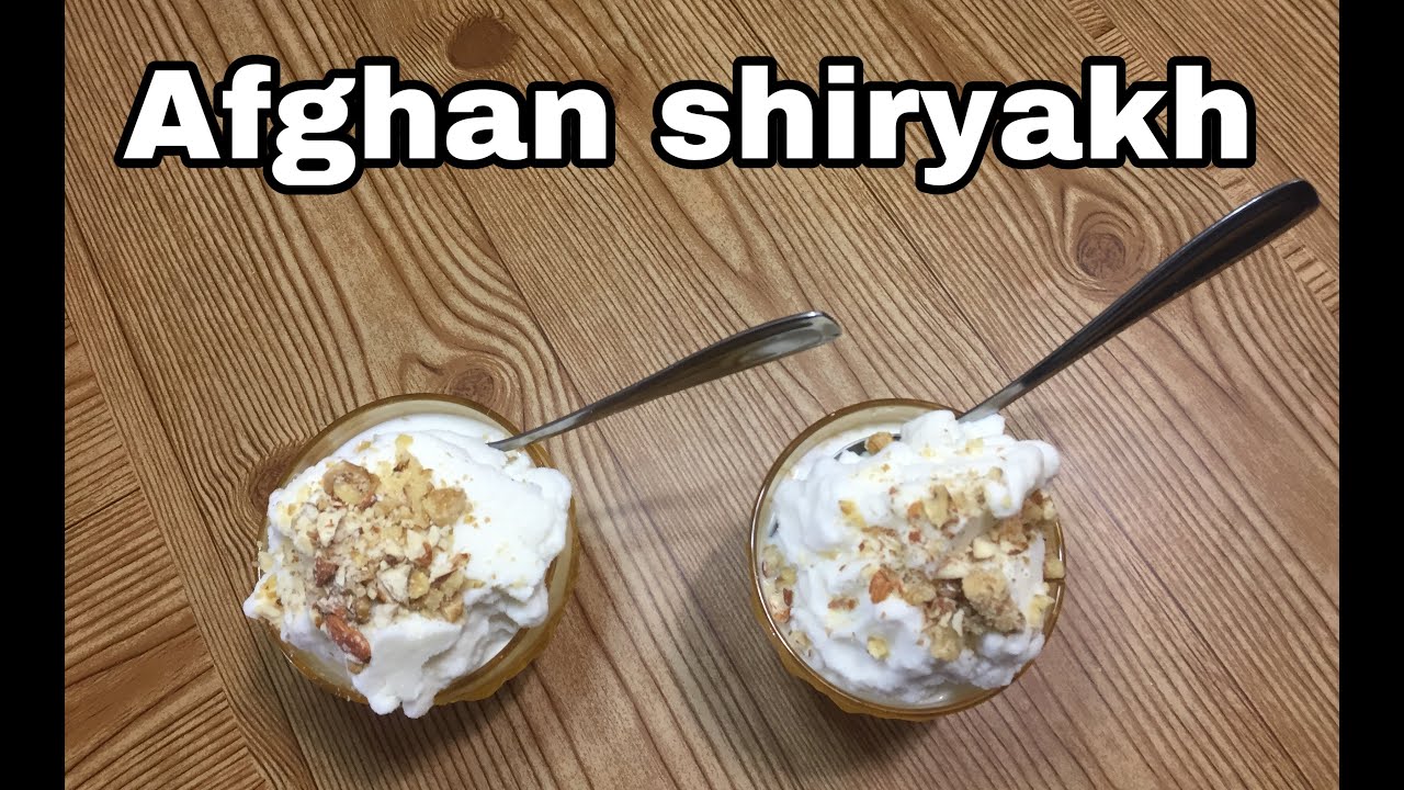 afghan shiryakh bast recipe. - YouTube