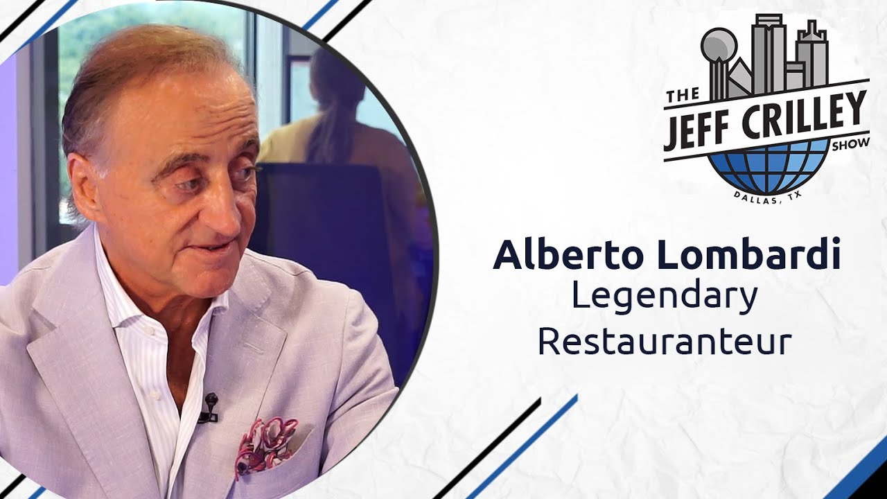 Alberto Lombardi, legendary Restauranteur | The Jeff Crilley Show - YouTube