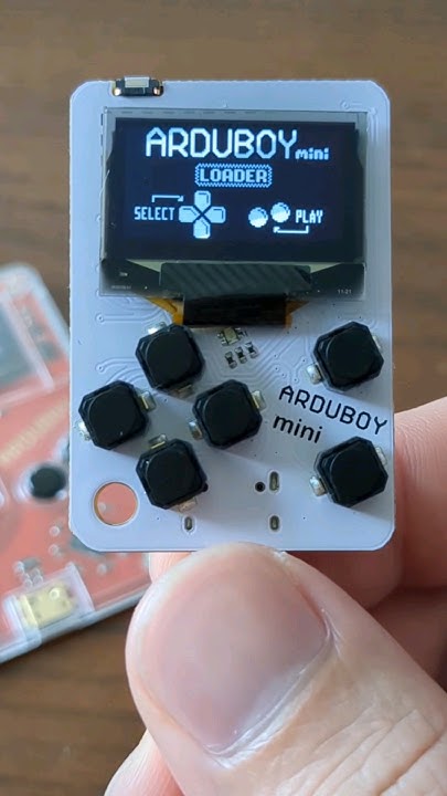 Arduboy mini #gaming #diy - YouTube