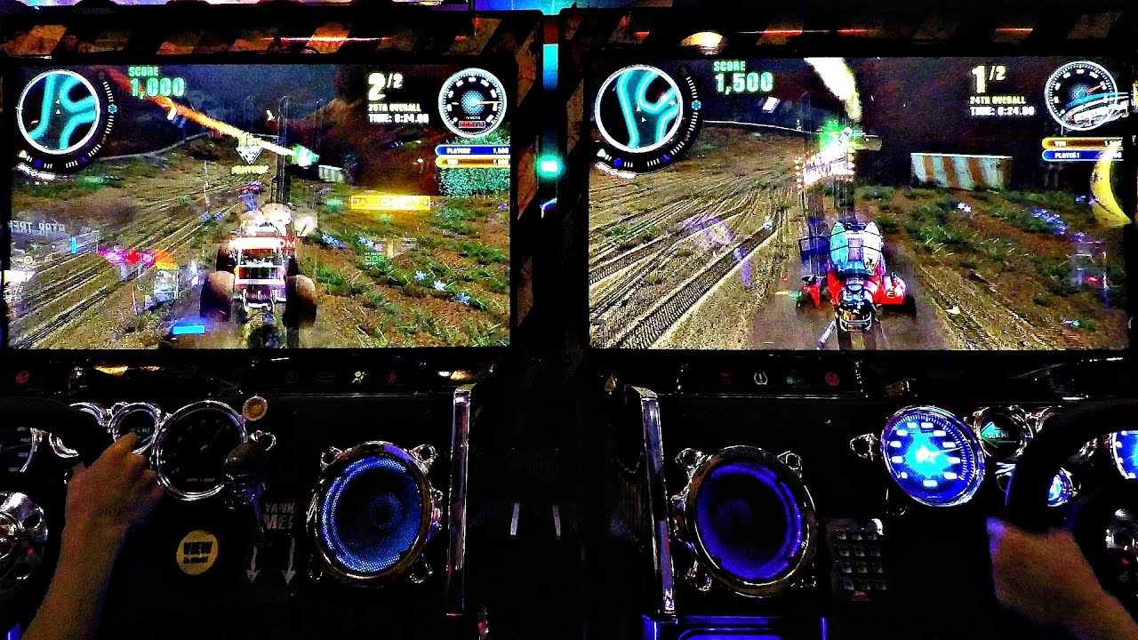 Arcade Racing 2 Player Versus Dirty Drivin' Off-Road Racer! レースゲーム ...