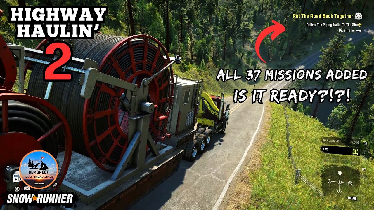 Snowrunner- Is The New Highway Haulin' 2 Map Ready For Release?!?!? Yes, Kind Of... - YouTube