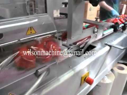 Peppers Packaging in Flow Pack Wrapper HFFS - YouTube