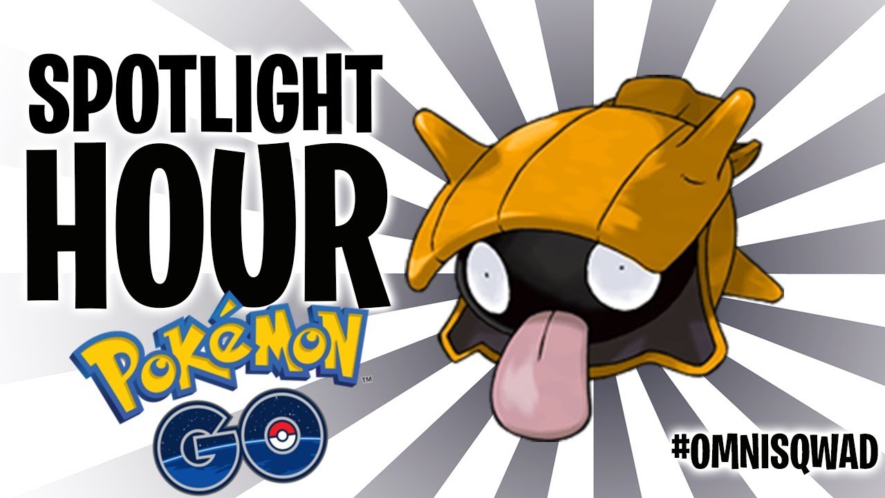 POKÈMON GO LIVE SPOTLIGHT HOUR SHINY SHELLDER - YouTube