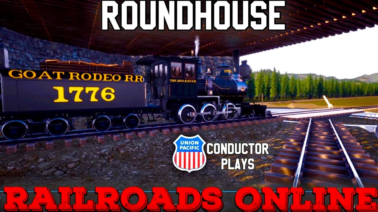 Railroads Online - We Built A Roundhouse! - YouTube