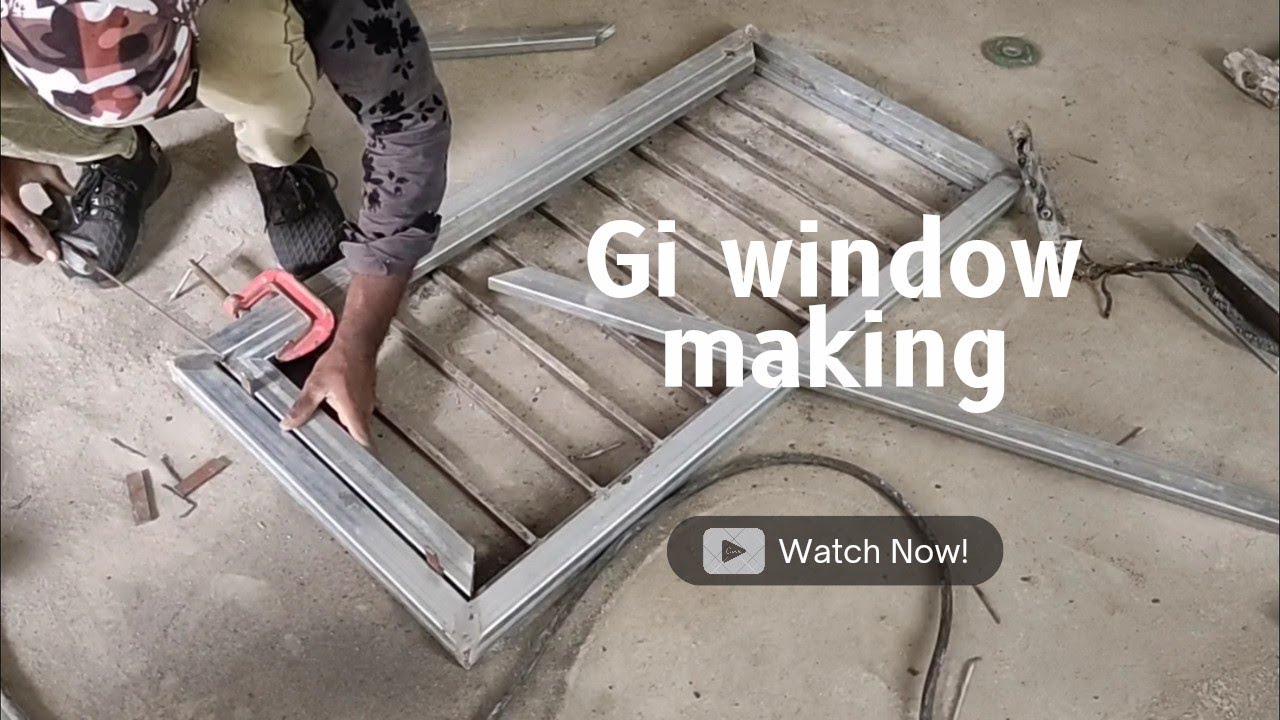 Gi window making - YouTube