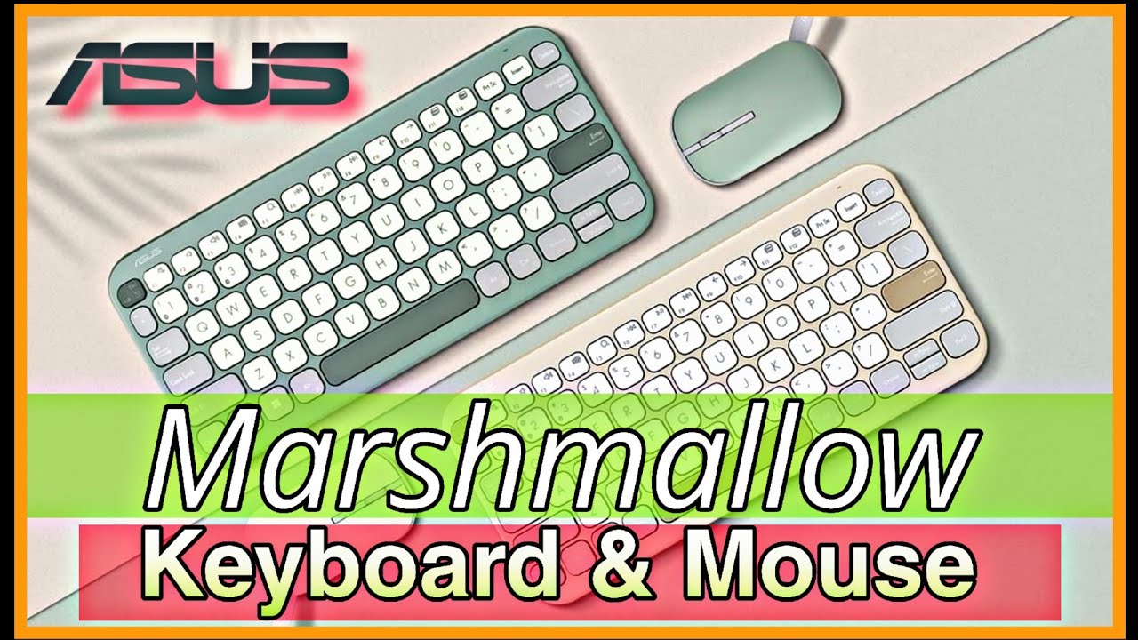 Typing on Clouds: Unboxing Asus Marshmallow: Keyboard & Mouse ...