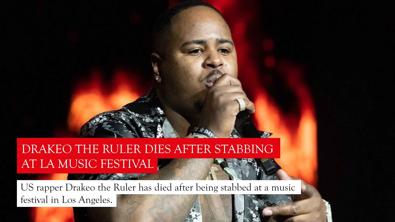 Drakeo the Ruler dies after stabbing at LA music festival - YouTube