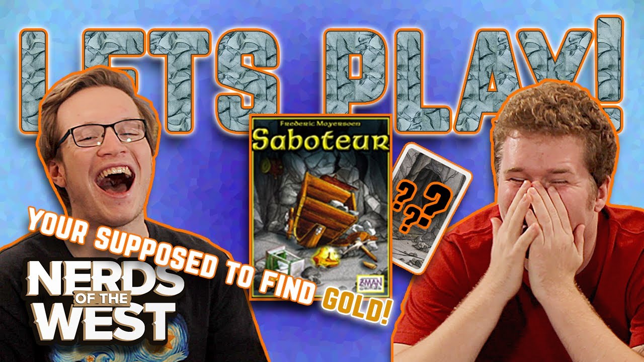 Saboteur | Board Game Playthrough - YouTube