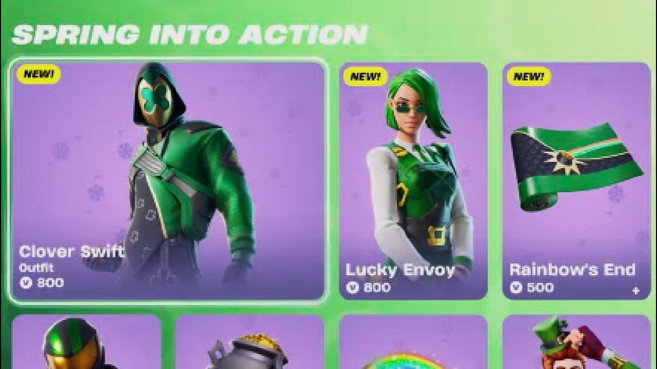 Fortnite Item Shop March 16, 2025 - New Ryker, Clover Swift and Lucky ...