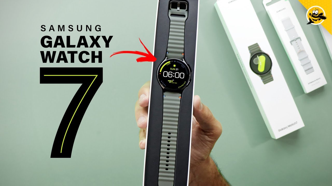 Galaxy Watch 7 (GREEN) - Unboxing, Setup & First Review! - YouTube