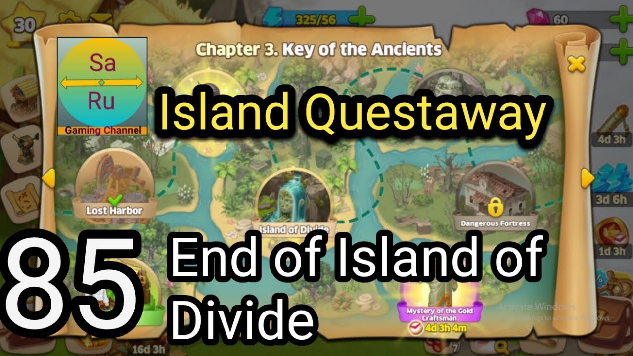 🔱Island Questaway 🔱End of Island of Divide 🔱Part 85🔱Android Game - YouTube