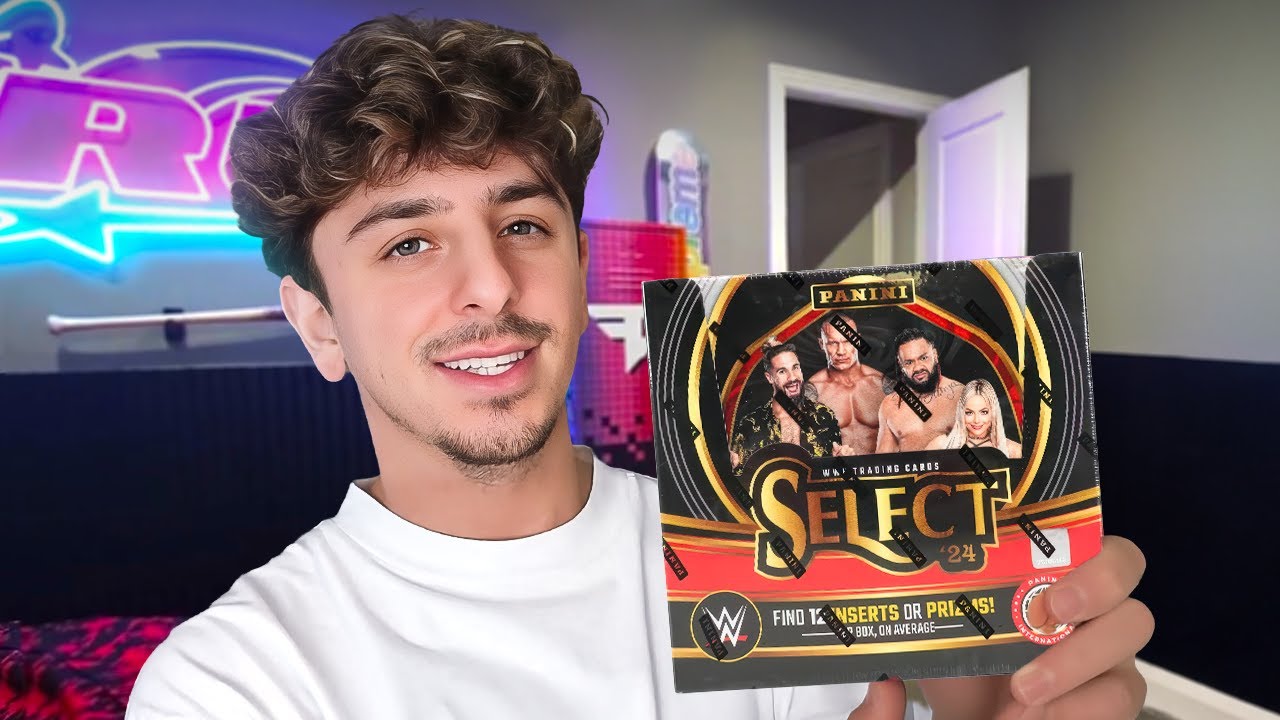 FaZe Rug's FIRST WWE Pack Opening! - YouTube
