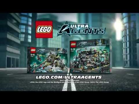 Toy Commercial 2014 - LEGO Ultra Agents - Ultra Agents vs. Psyclone