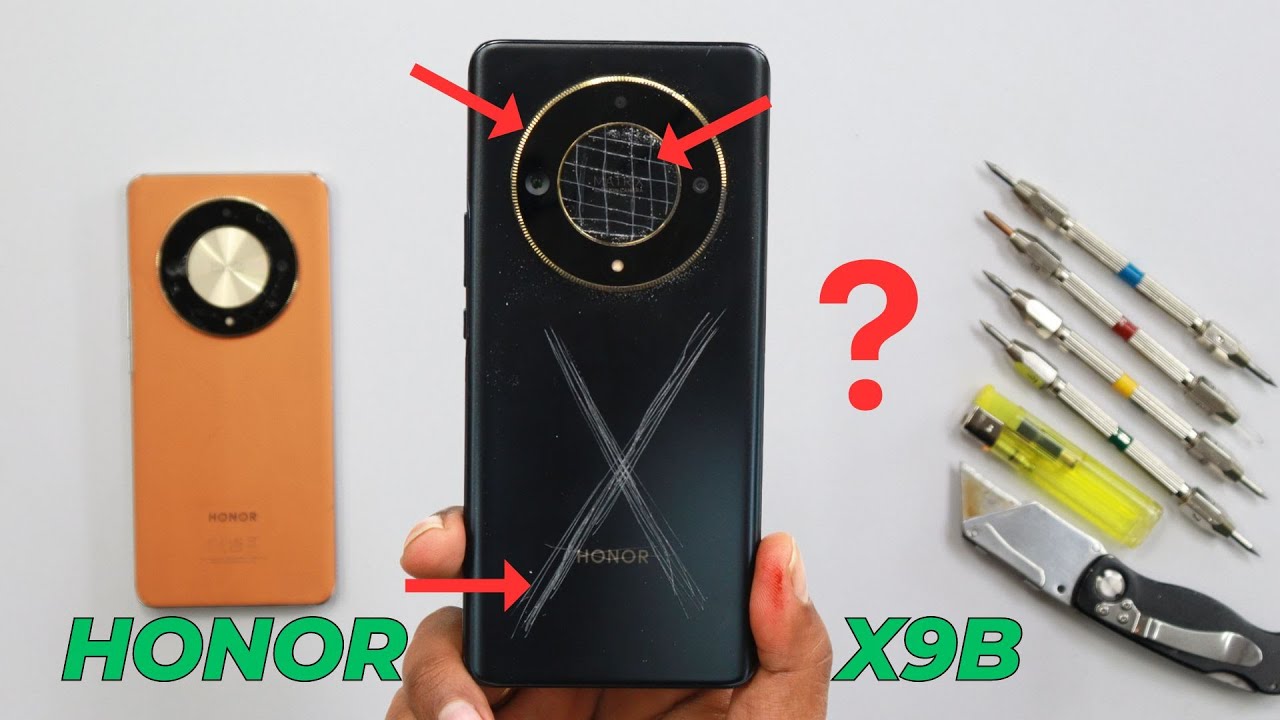 Honor x9b Durability Test - Just a HYPE or REAL Tough ? - YouTube