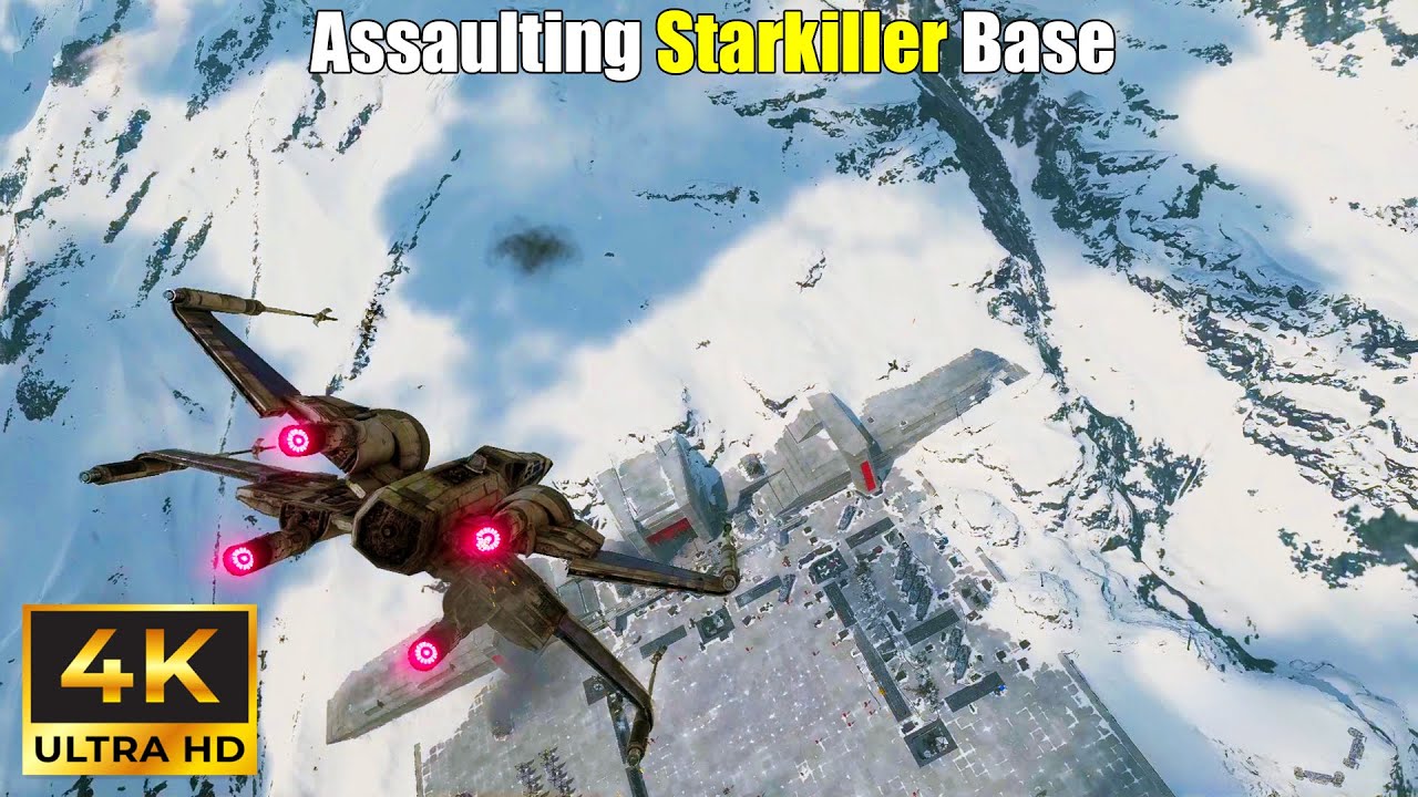 Battlefront 2 in 2024: Attempting to Take Starkiller Base - Galactic Assault [PC 4K] - No ...