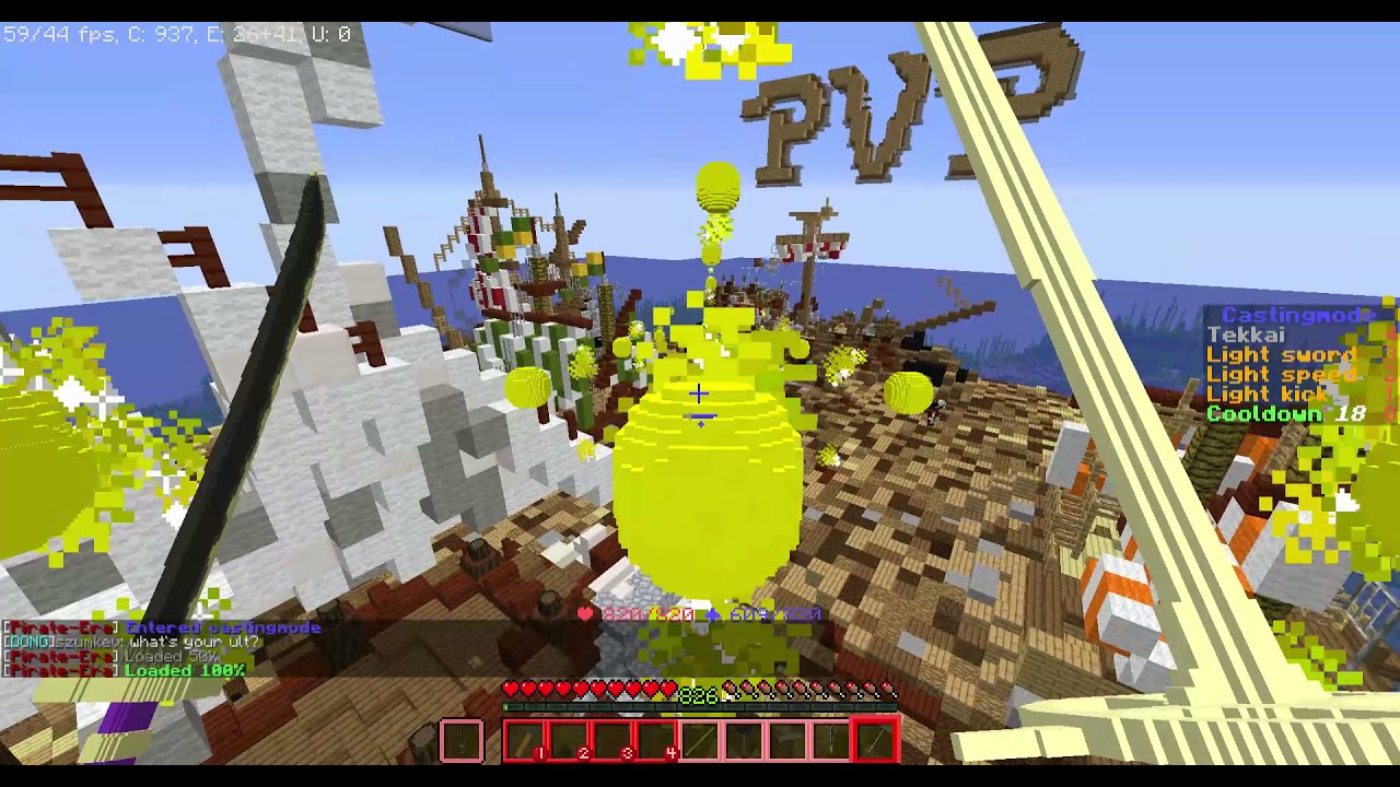 Pirate Era Minecraft Server | 1v1 PvP | Pika vs Magu - YouTube