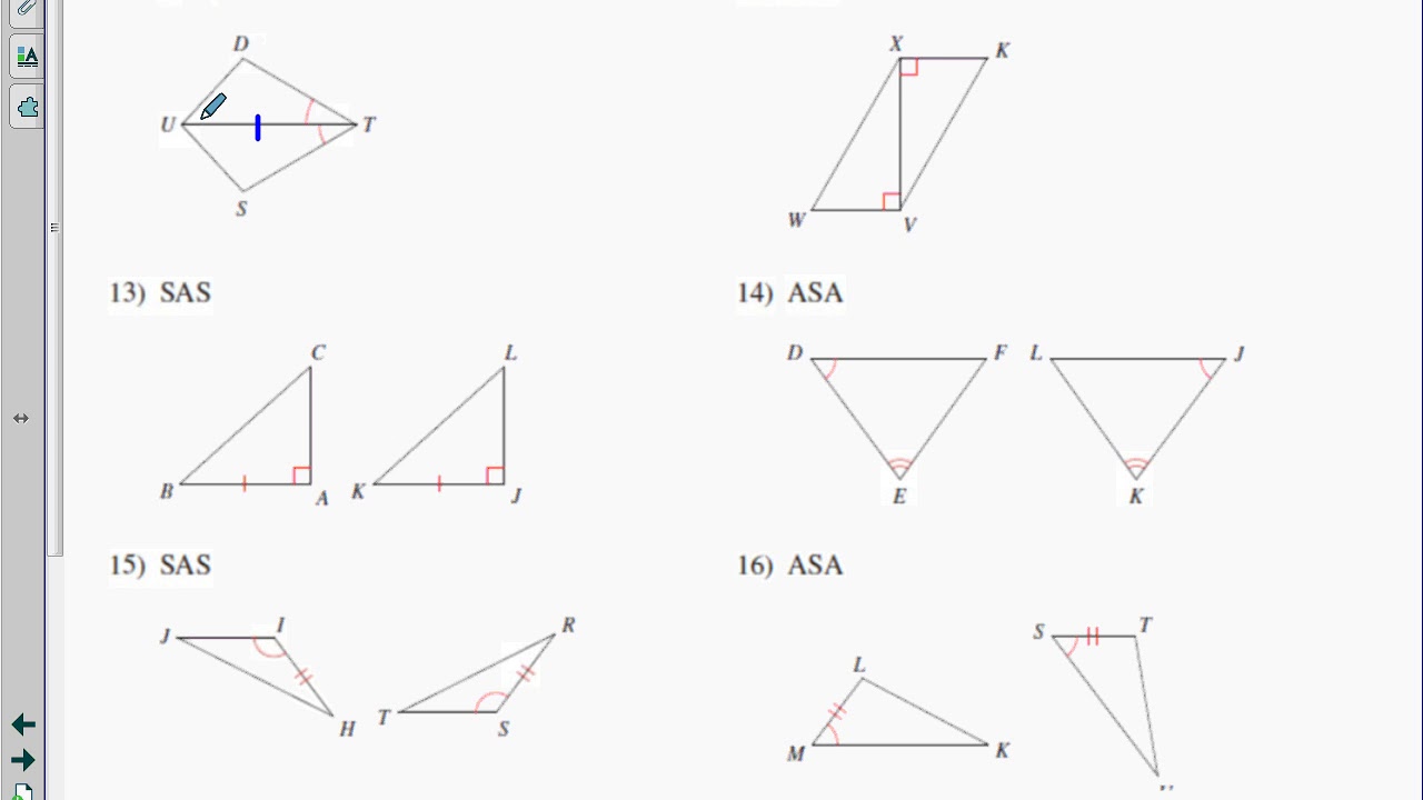 Lesson 05 - Triangle Congruence - YouTube