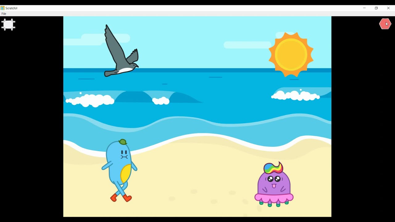 ScratchJr: Tic & Tac & Πασχαλινές Διακοπές - YouTube