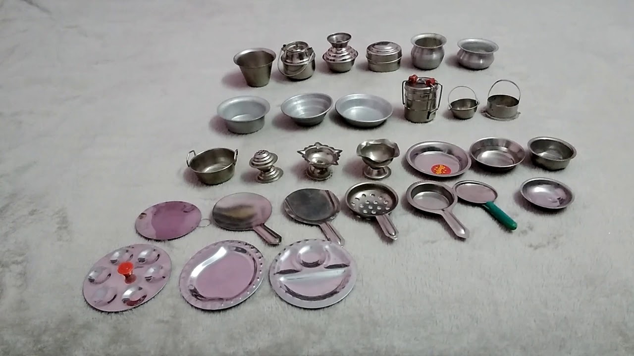 My Miniature cookware collection -part 2 - YouTube