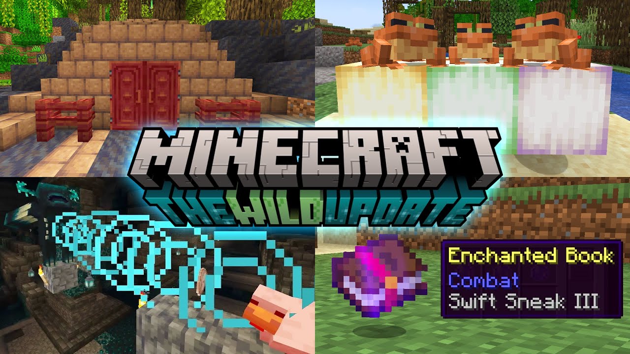 Reacting to Everything NEW in Minecraft 1.19 The Wild Update! - YouTube