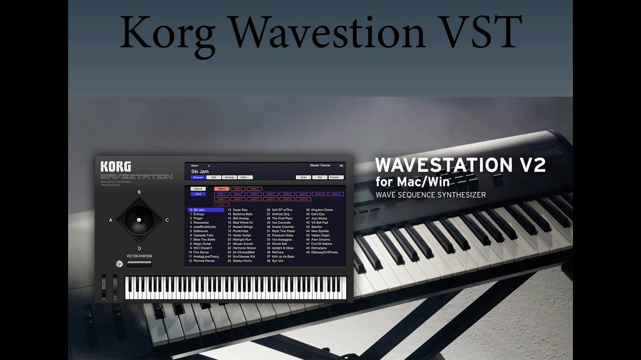 Korg Wavestation Ver 2 VST Demo, Review and Simple Beat Making on the ...