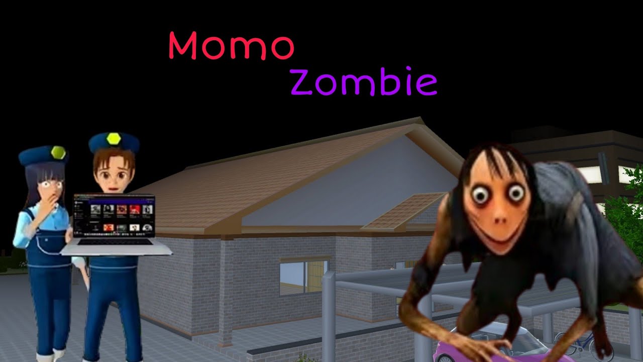 Ada CCTV Rahasia MOMO Zombie Berhantu YUTAMIO 😱||Sakura School ...