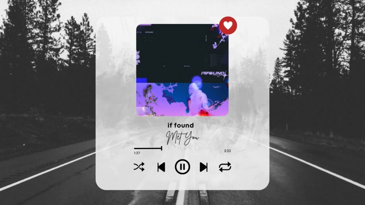 if found - Met You (No Copyright Music) - YouTube