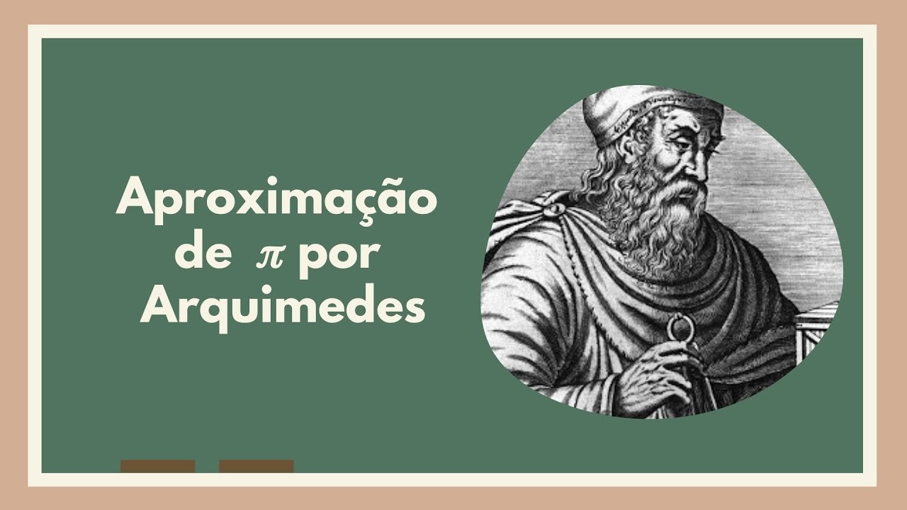 Aproximação de pi por Arquimedes - YouTube