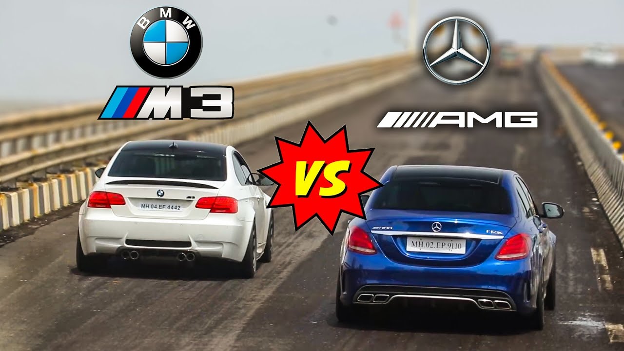 M3 Vs C63 AMG | Nissan GT-R Supercars in India | Petrolhead's Paradise ...