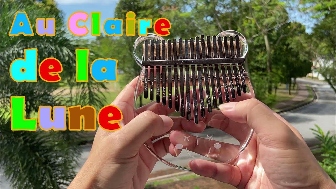 Au Claire de la Lune | Beautiful and Relaxing Folk Songs on the Kalimba ...