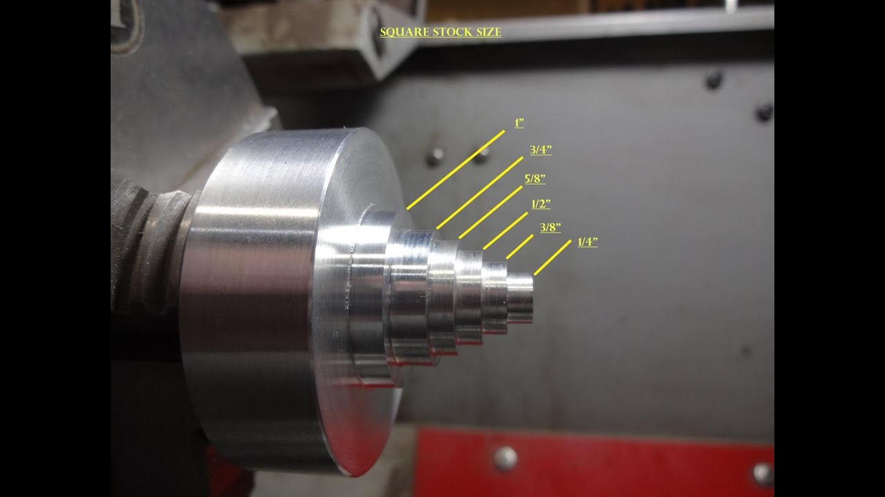 Four jaw chuck super fast setup using this tool. - YouTube