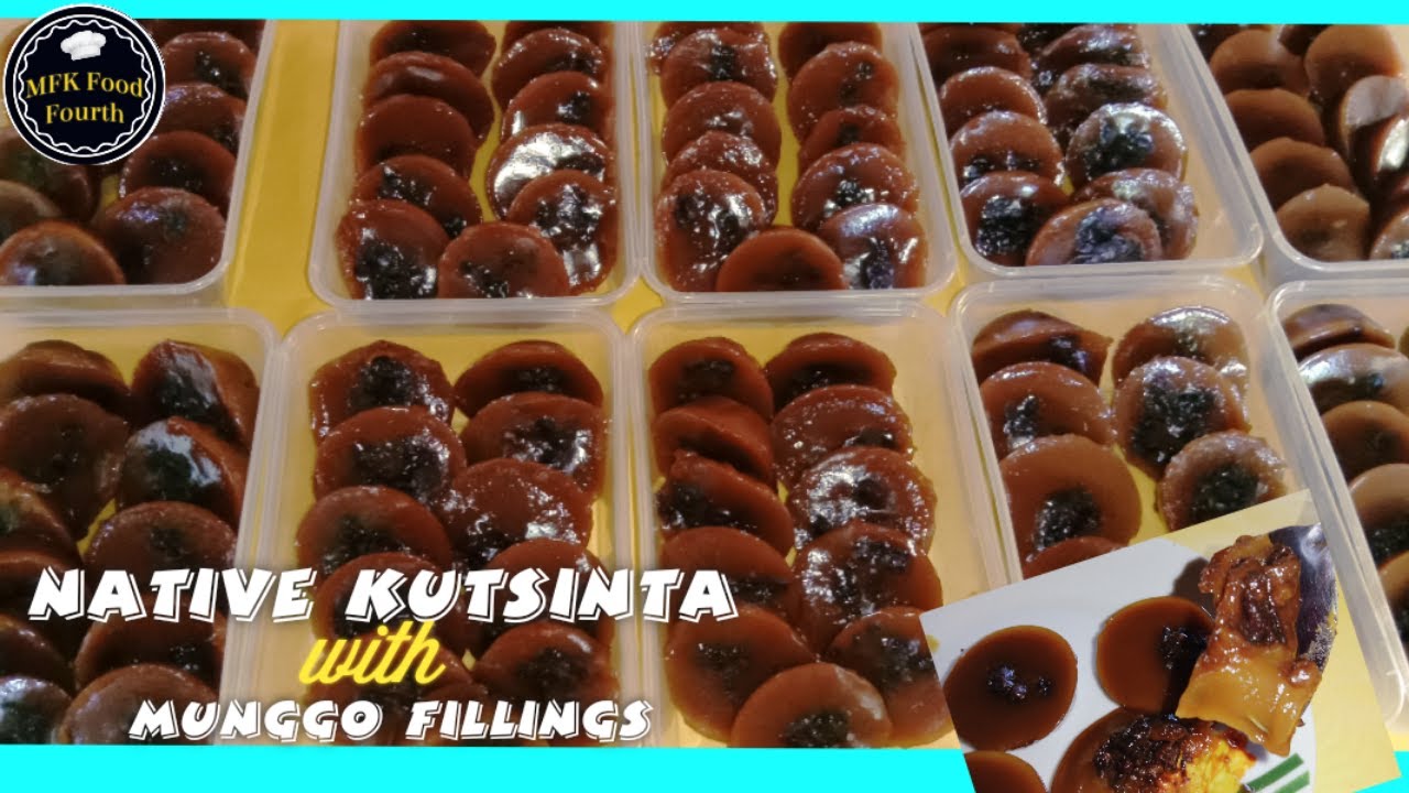 NATIVE Kutsinta with Munggo Fillings - YouTube