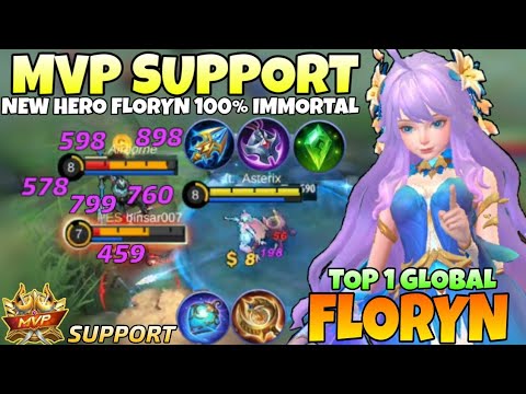 Floryn MVP Support With Full Magic Damage Build | Floryn Best Build ...