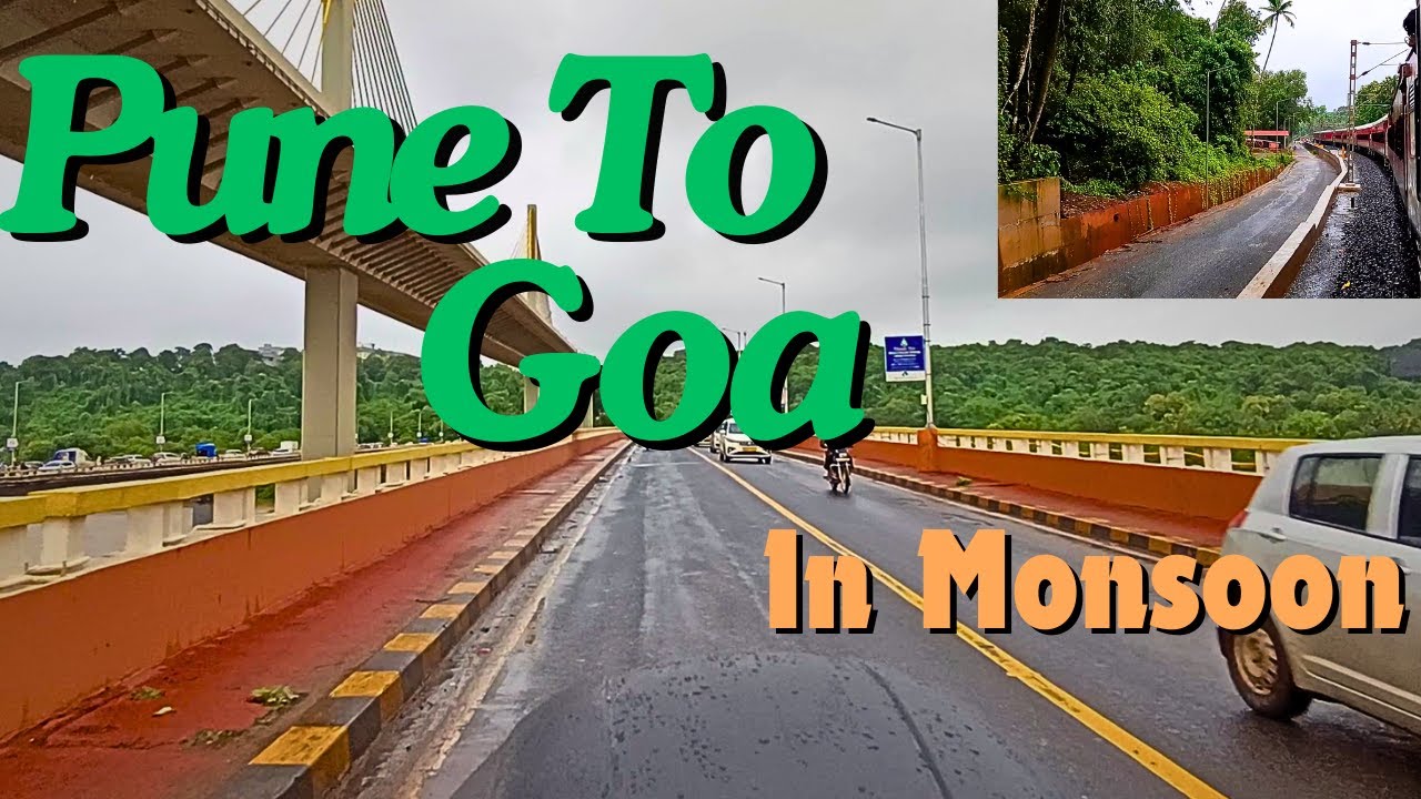 Pune to Goa By train in Monsoon| Goa in July 2024, Goa in August 2024 ...