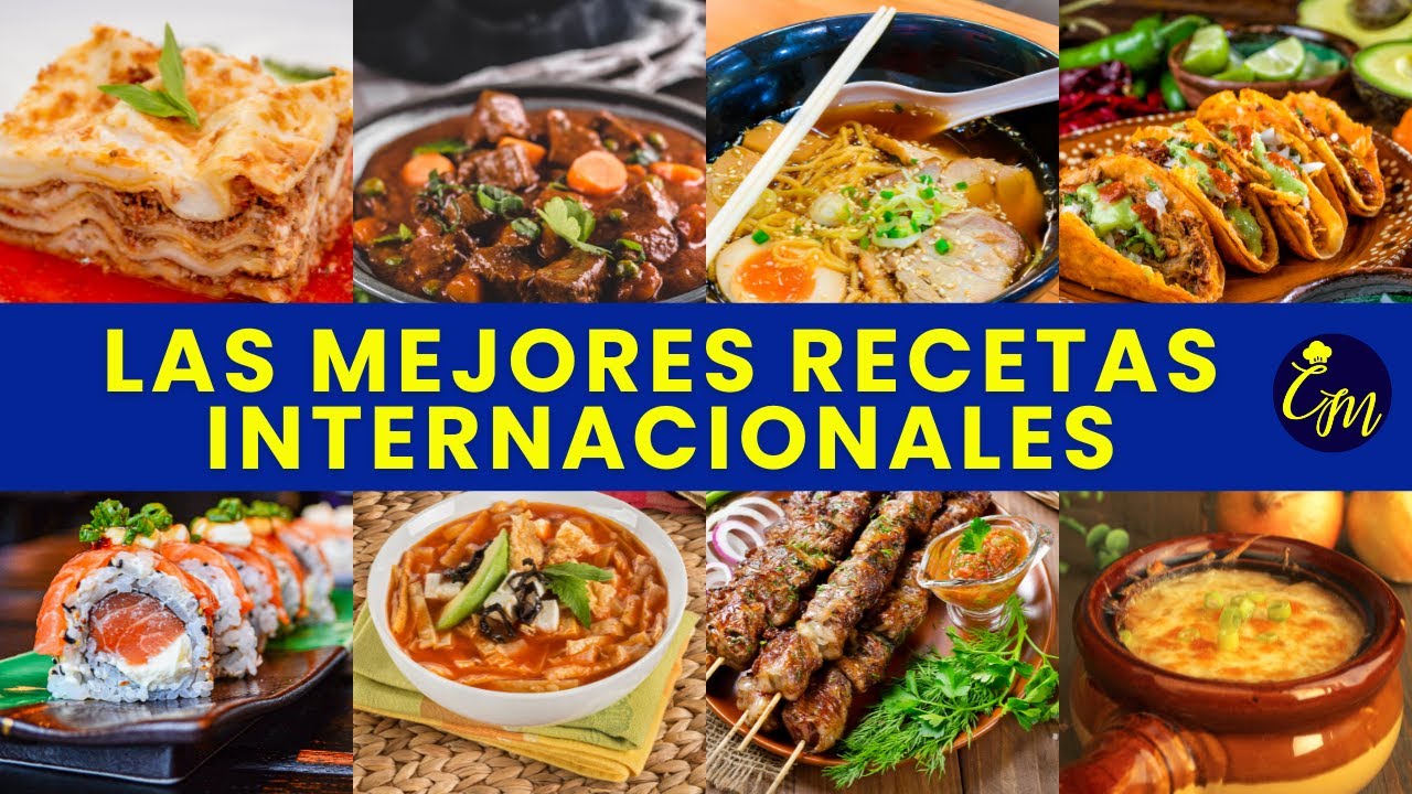 Viaje Culinario: Recopilación de las Mejores Recetas Internacionales ...