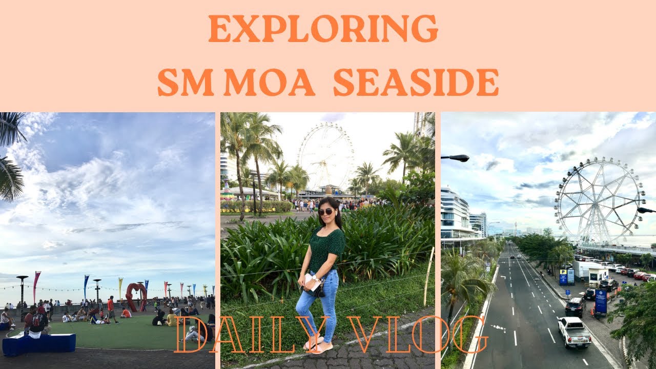 EXPLORING SM MOA SEASIDE | WALKING TOUR | DAILY VLOG | Lynz Riders ...