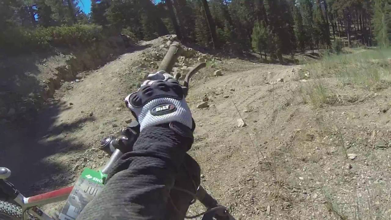 Snow Summit Beginner & Intermediate Mountain Bike Trails - YouTube