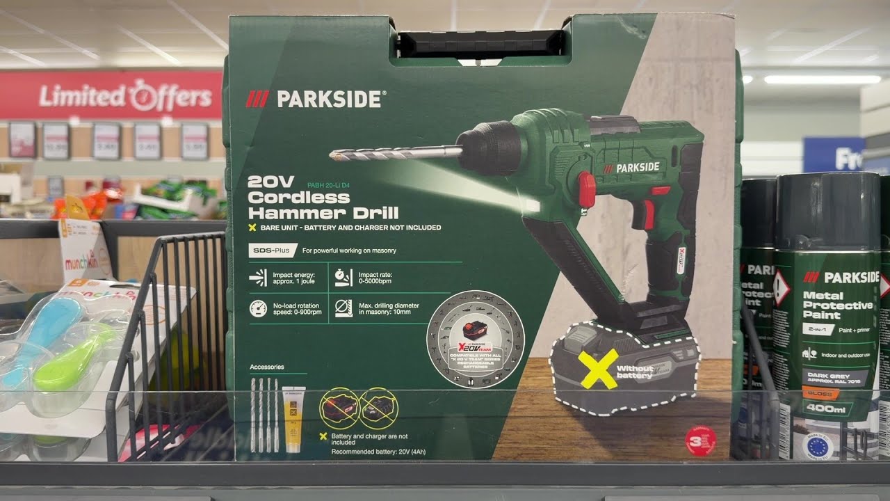 Lidl DIY Arrivals of Parkside Tools Latest equipment | 08/10/2025 - YouTube