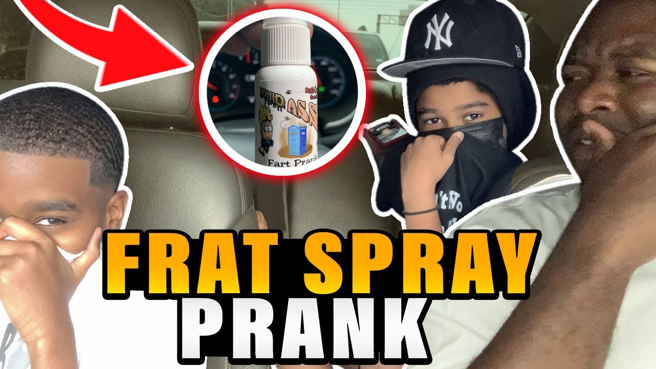 Frat Spray Prank on Tha Swagg Boiz *Hilarious* (Who Stank) 😂 - YouTube