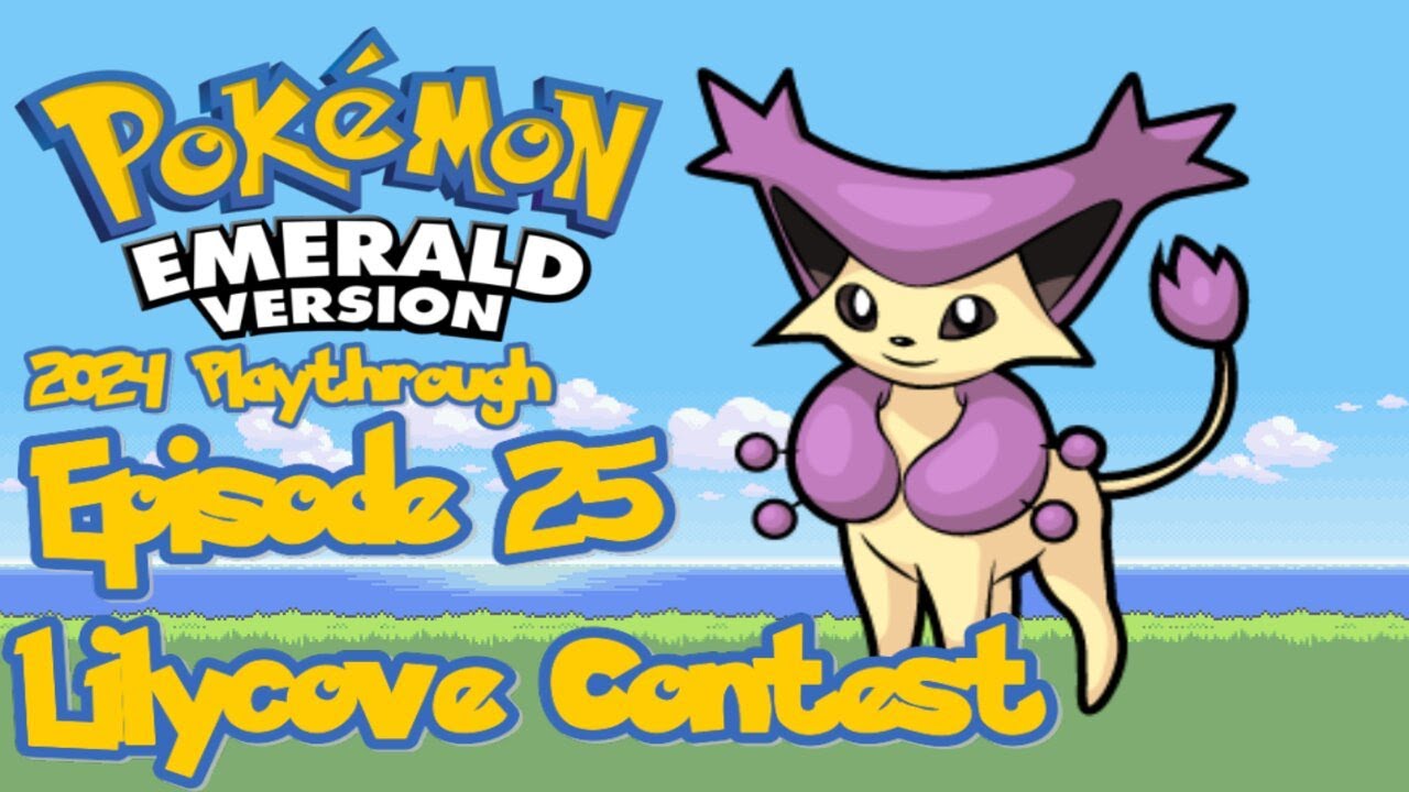 Pokémon Emerald Walkthrough 2024 Episode 25 - The Lilycove City Pokémon ...