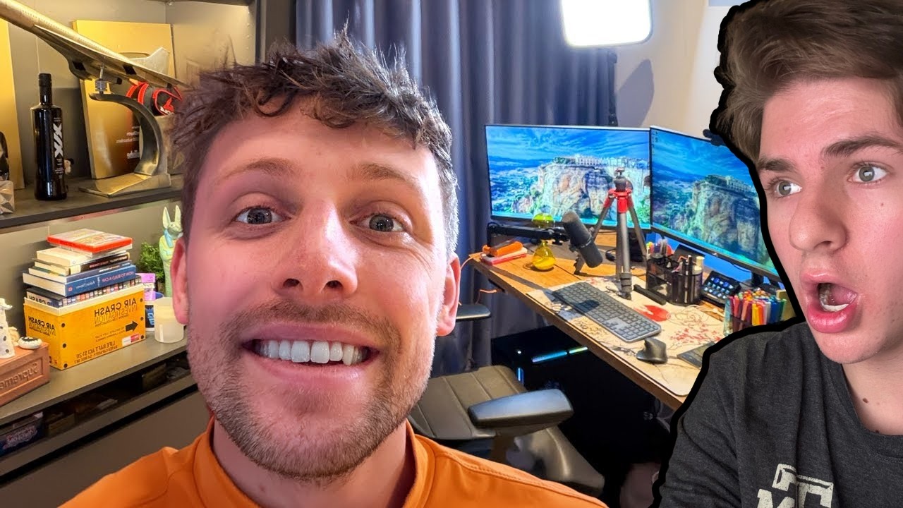 I Reacted To W2S NEW ROOM TOUR! - YouTube